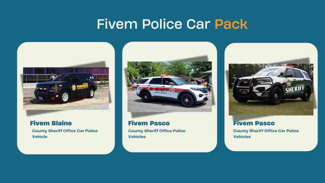 Fivem Police Car Pack - FiveM Store