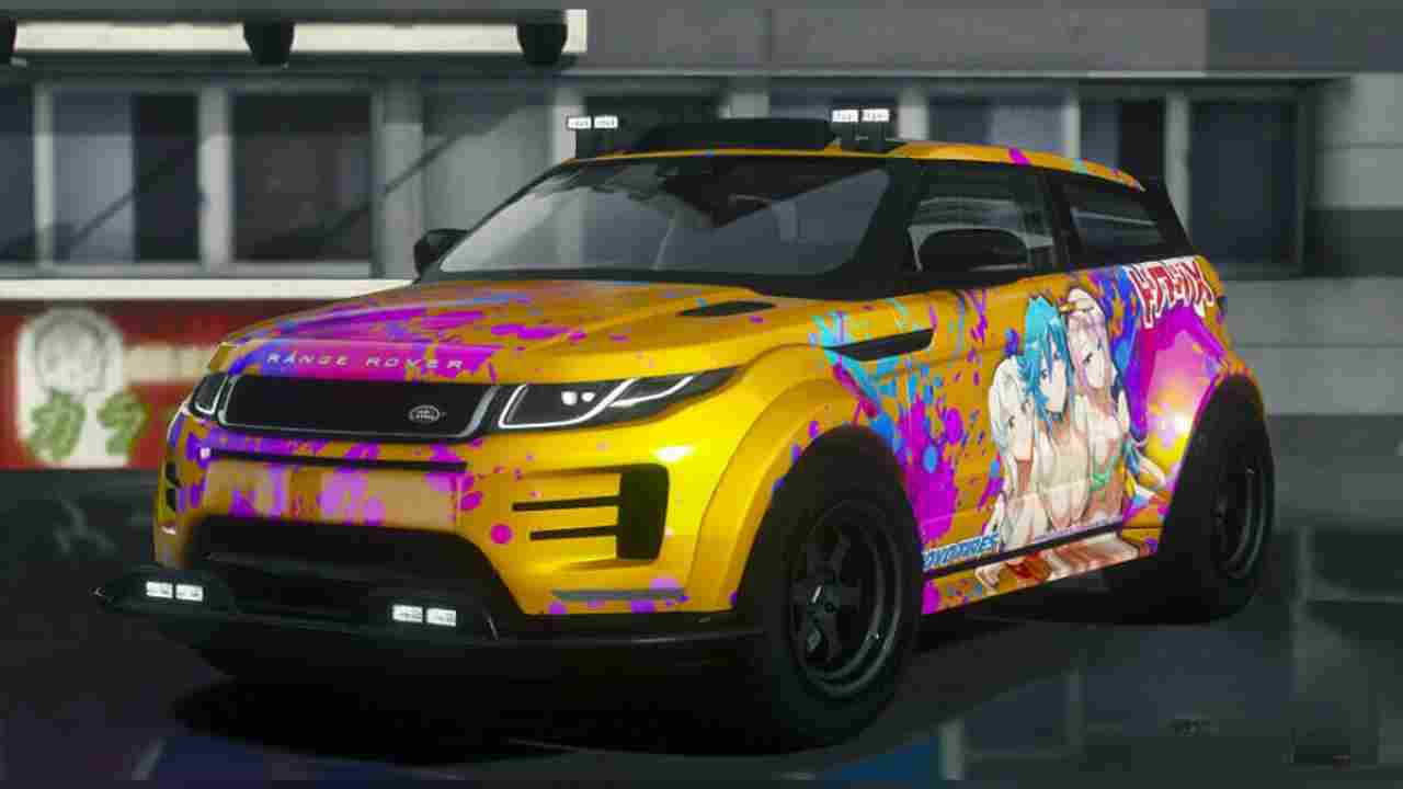 Fivem Range Rover Evoque Coupe 4x4 | Others Vehicle - FiveM Store