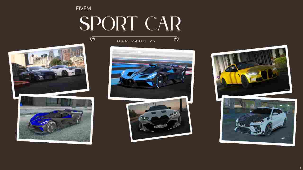 Fivem Sport Car Pack V2 - FiveM Store