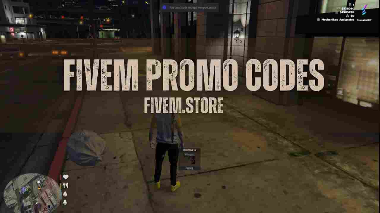 FiveM Promo Codes - FiveM Store