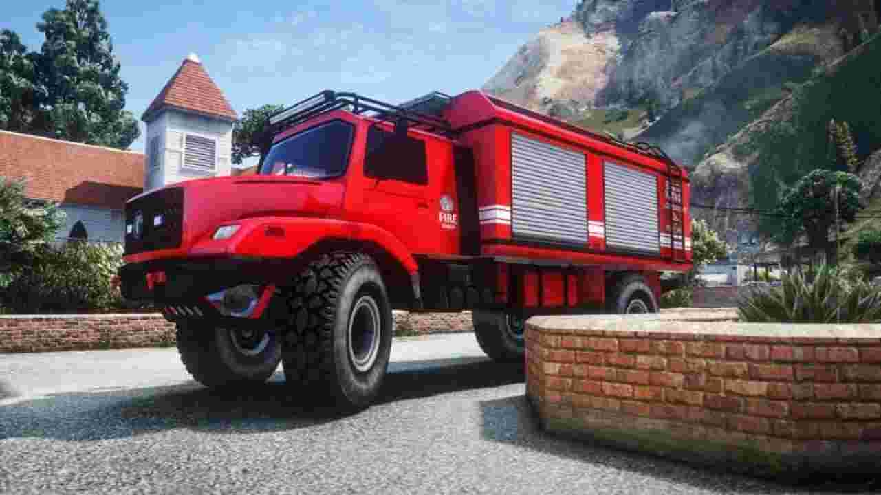 Fivem Benefactor L300 Fire & Rescue Water Tank | Trucks - FiveM Store