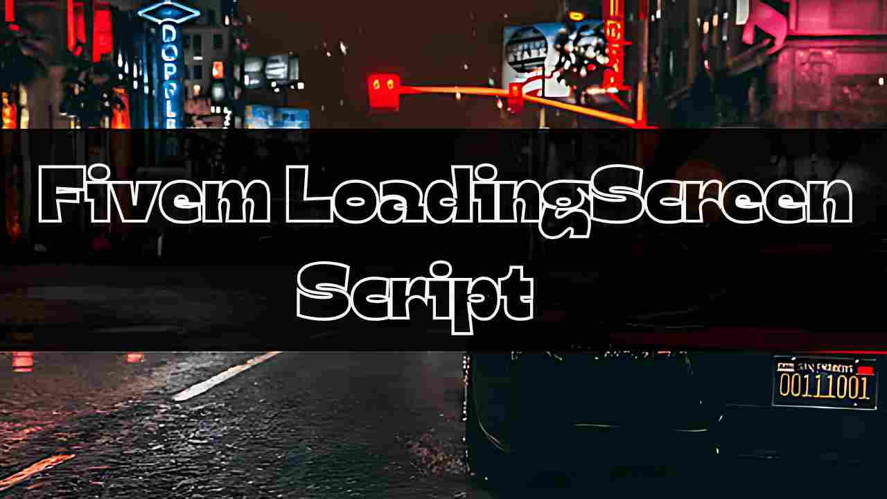 Fivem LoadingScreen Script - FiveM Store