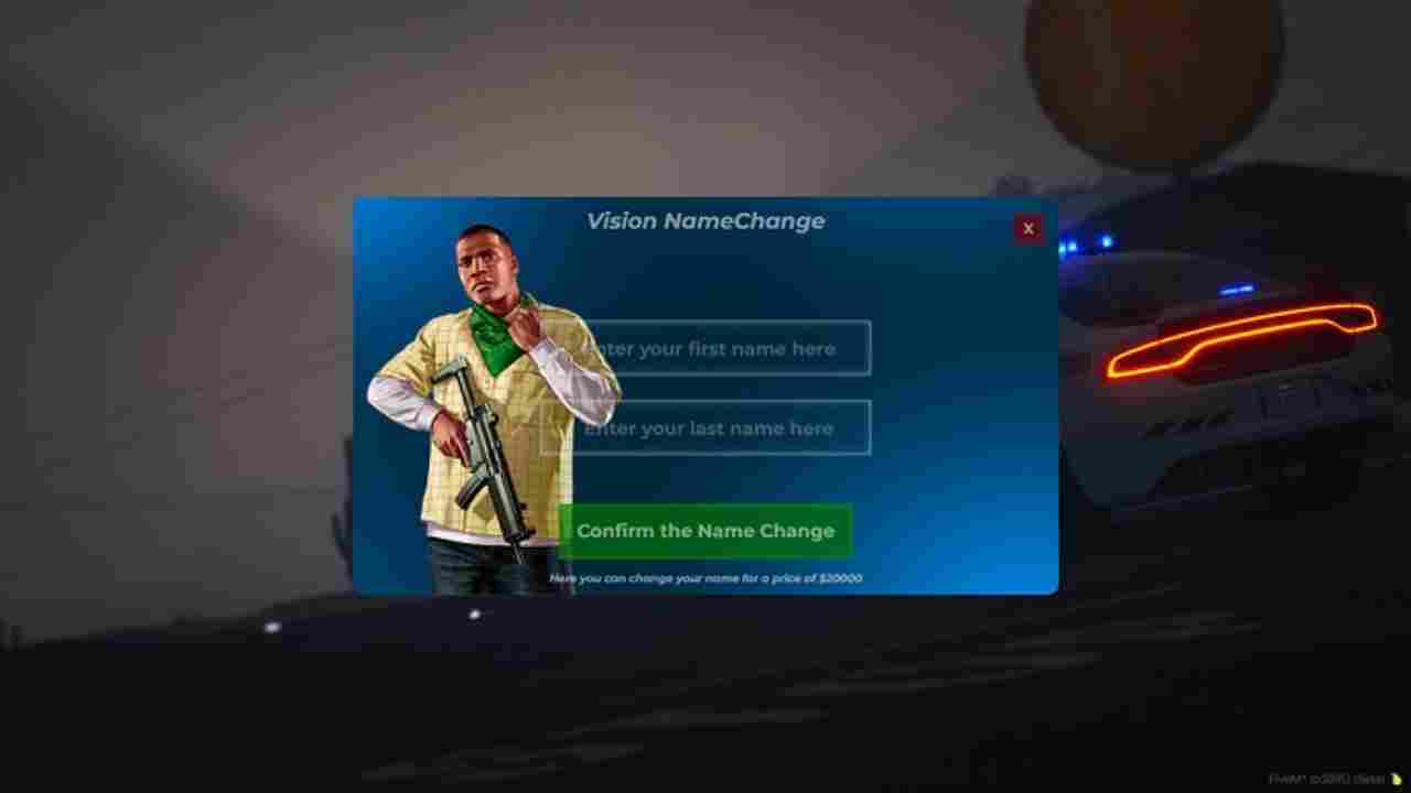 Fivem Name Change Script - FiveM Store