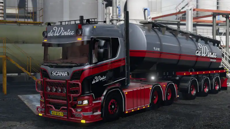 Fivem Scania R520 V8 De Winter | Trucks - FiveM Store