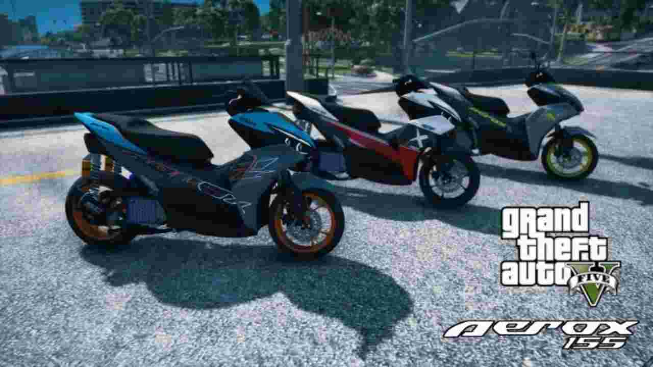 Fivem Yamaha Aerox 155 Connected 2023 | Bike - FiveM Store