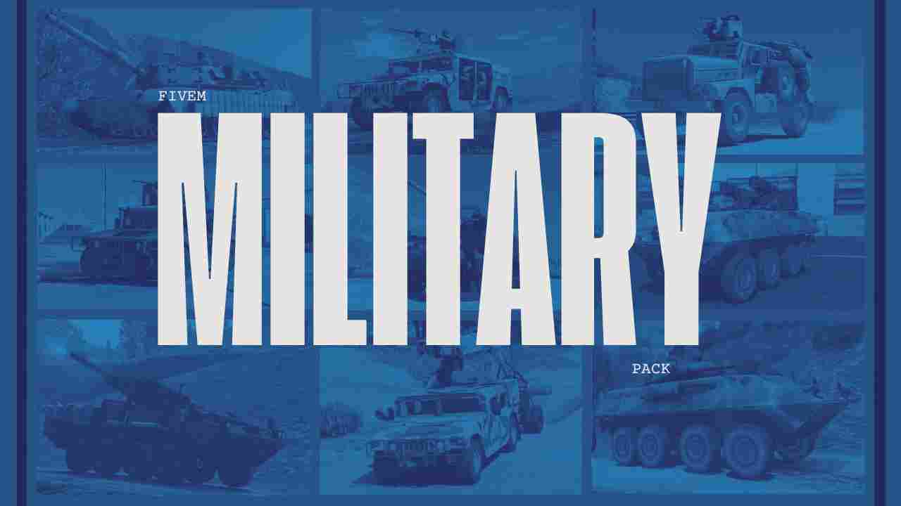 Fivem Military Packs with Vehicles and working job - FiveM Store