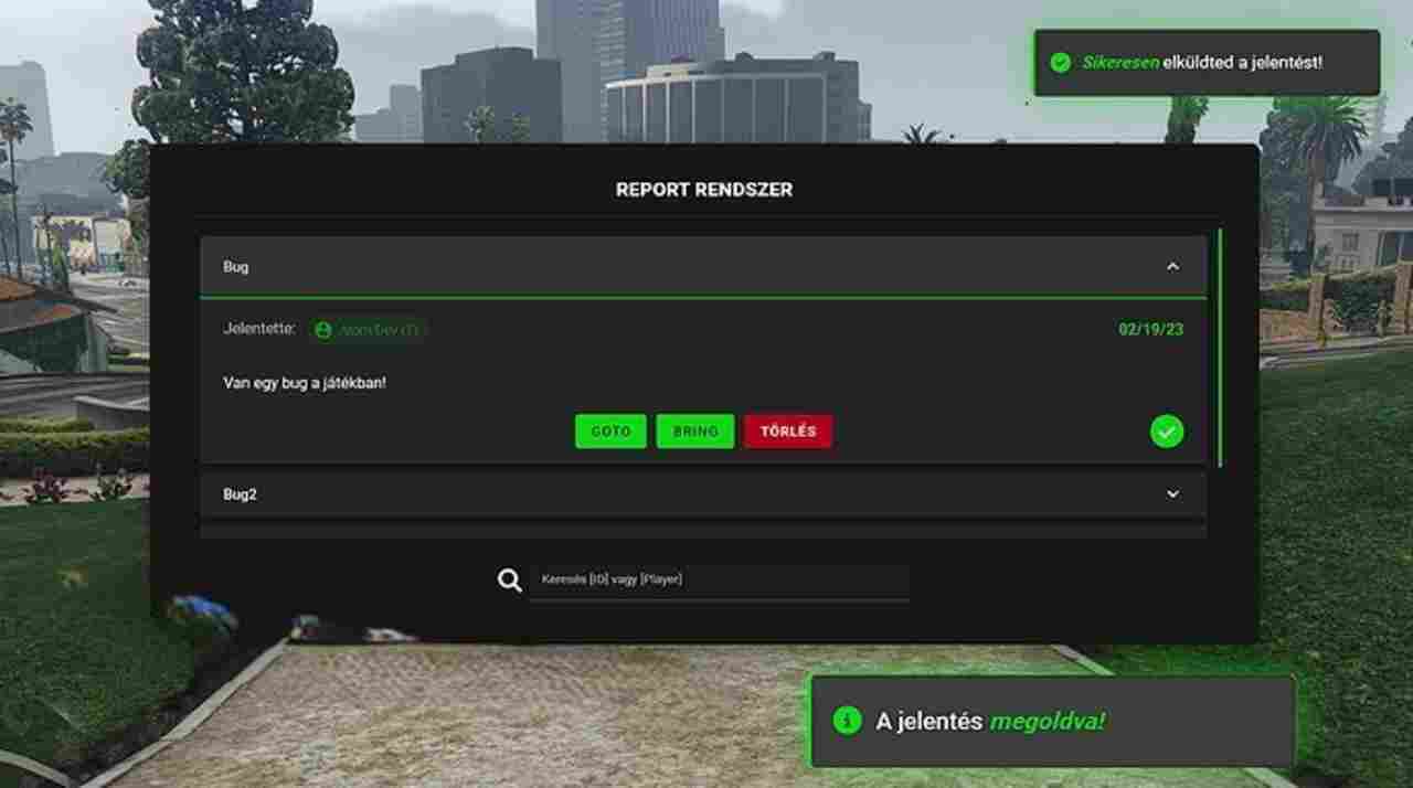 Fivem Report System - FiveM Store