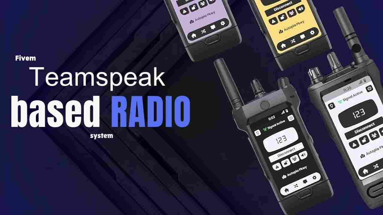 Fivem Teamspeak based radio system - FiveM Store