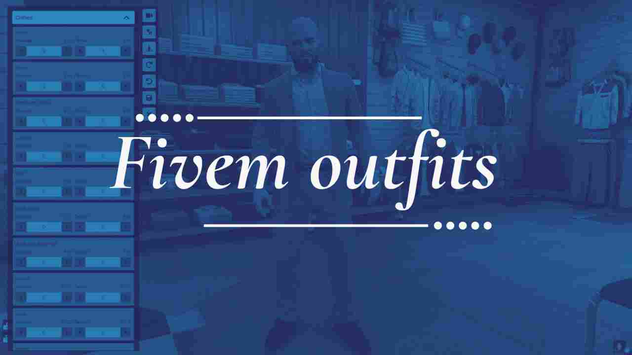 Fivem outfits | Change your clothes with Item - FiveM Store