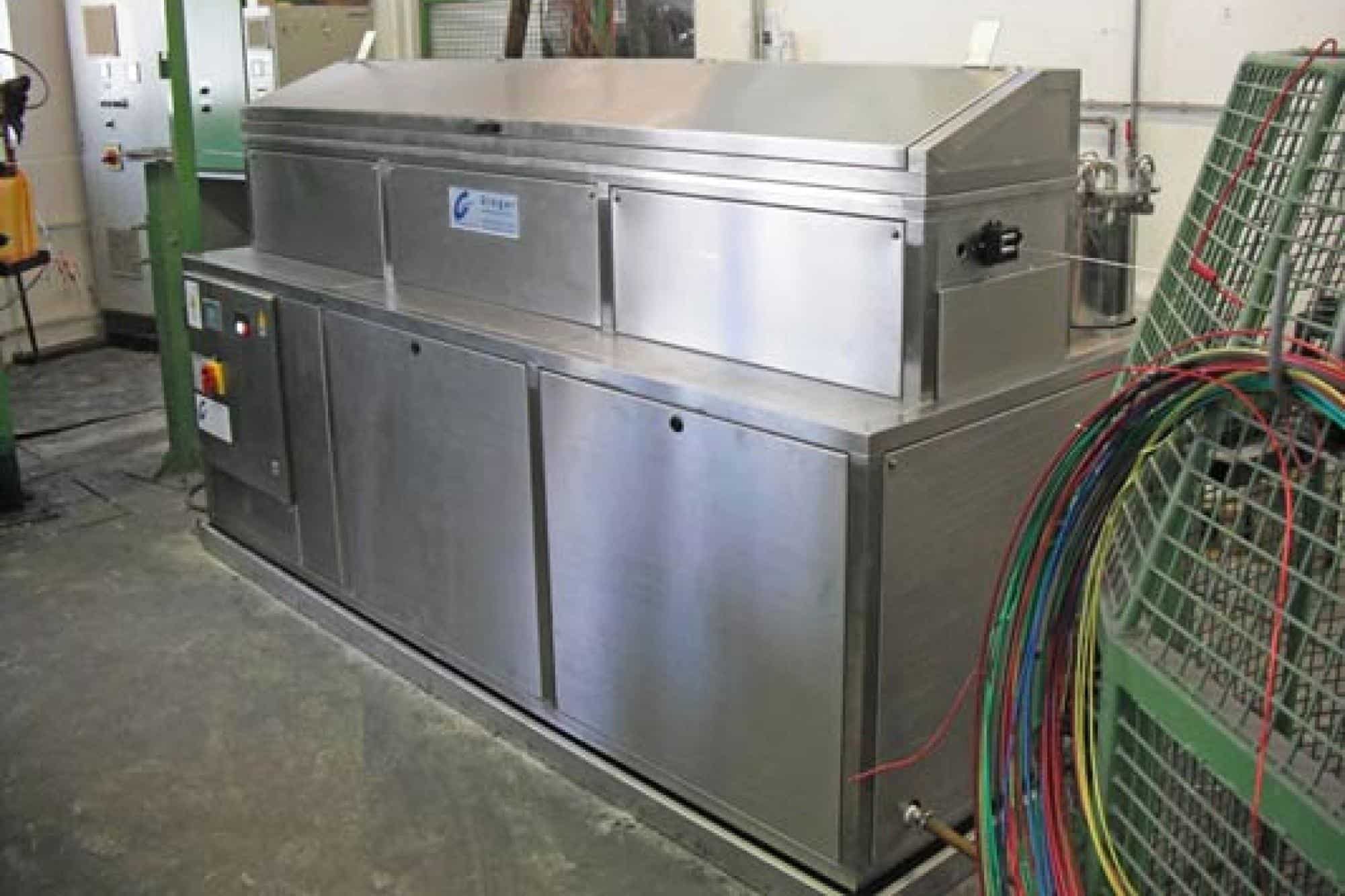 Ultrasonic cleaning systems for wire cleaning | Glogar cleaning systems