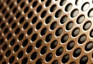 perforated bronze sheet