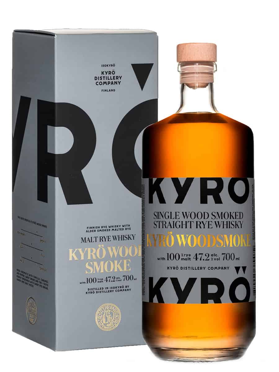 Kyro Wood Smoke Finnish Malt Rye Whisky 70cl | House of Malt