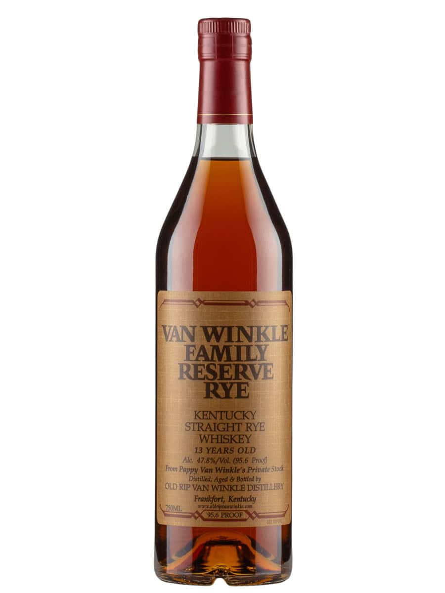 Pappy Van Winkle 13 Year Old Family Reserve Kentucky Straight Rye ...