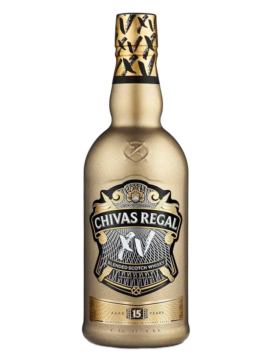 Chivas Regal 15 Year Old XV Gold Bottle Blended Scotch Whisky 70cl ...