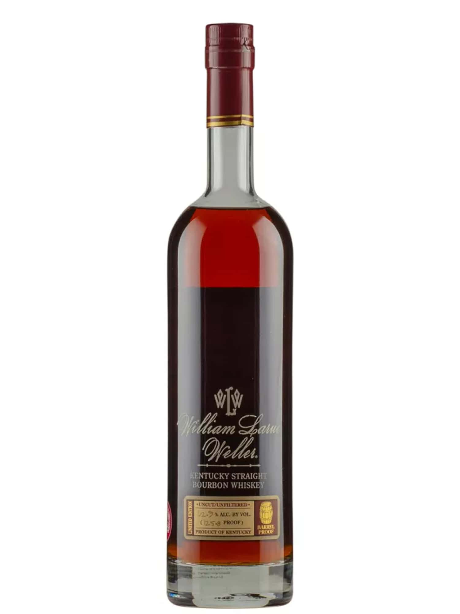 William Larue Weller 12 Year Old 2024 Release 62.9% 125.8 Proof Buffalo Trace Antique Collection ...