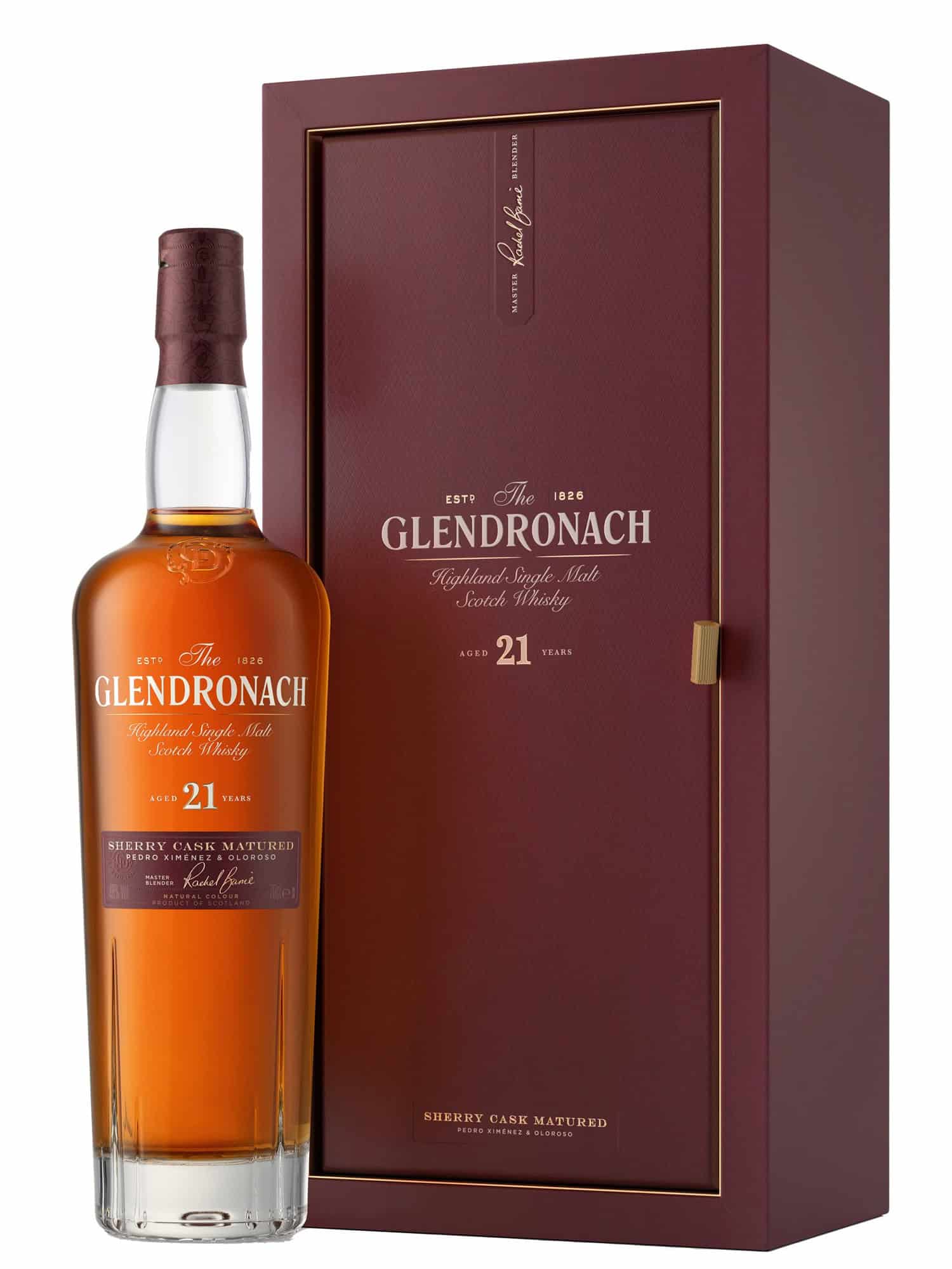 Glendronach 21 Year Old Sherry Cask 2025 Release Highland Single Malt ...