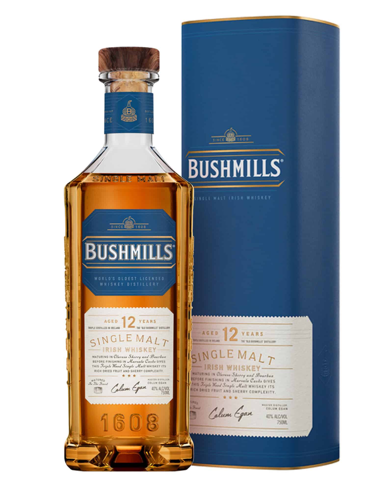 Bushmills 12 Year Old Single Malt Irish Whiskey 70cl | House of Malt