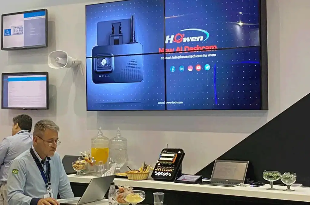 Howen New AI Dashcam Stuns at Brazil ISC 2022 - Howen Technologies