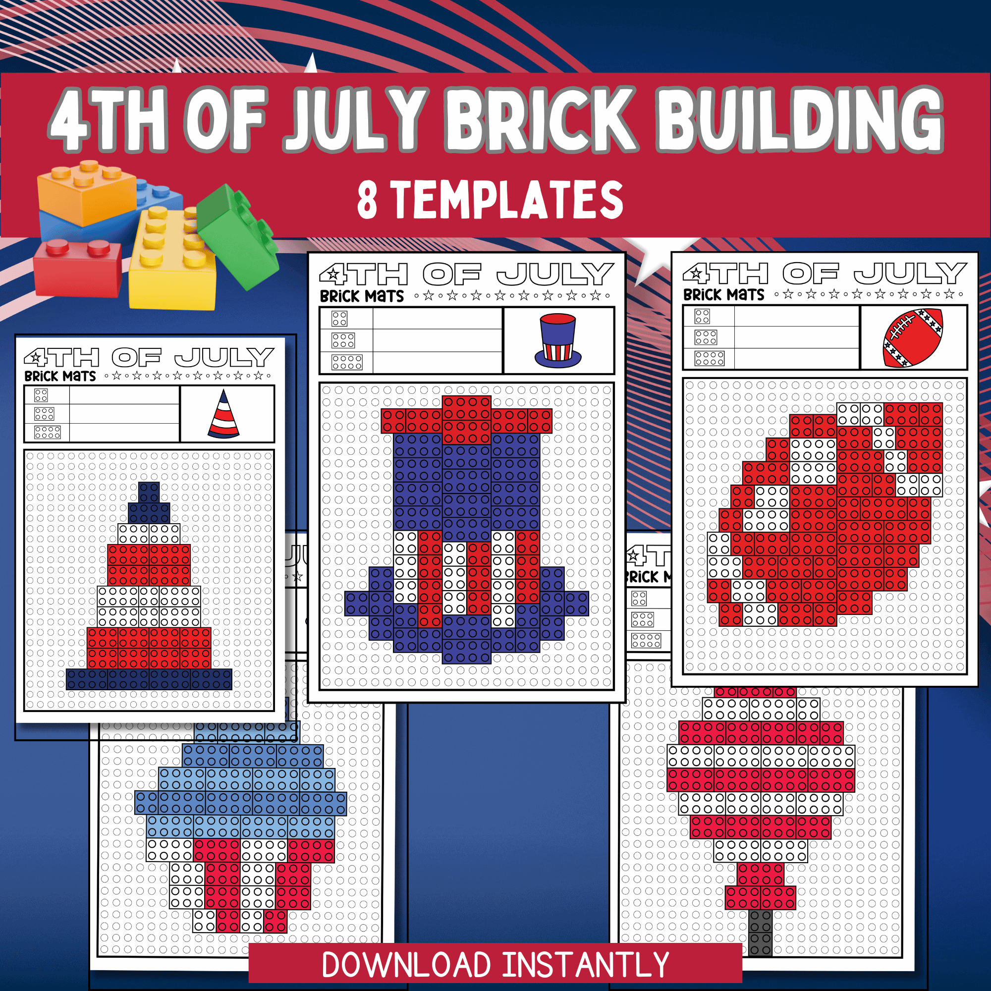 brick templates printable