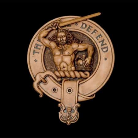 Clan Map of Loch Lomond (Unframed) ⋆ INTERNATIONAL CLAN MACFARLANE SOCIETY