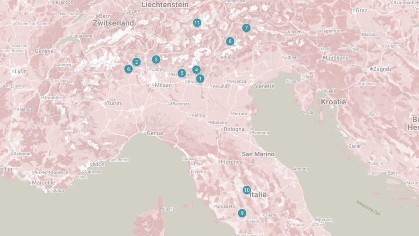 Dit zijn de 10 mooiste meren in Italië