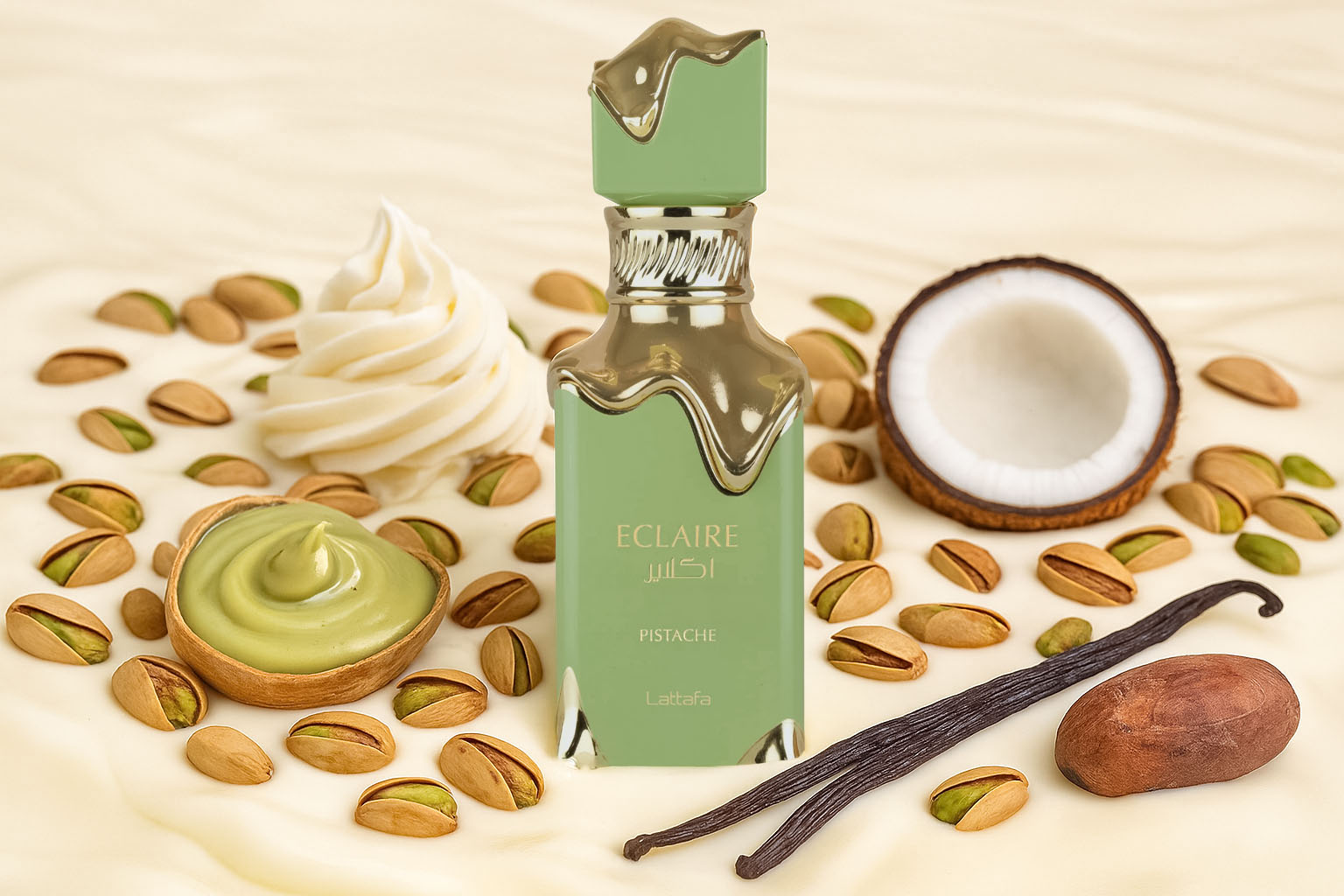 Lattafa Eclaire Pistache Eau de Parfum 2025 | PerfumeStars | Latest ...