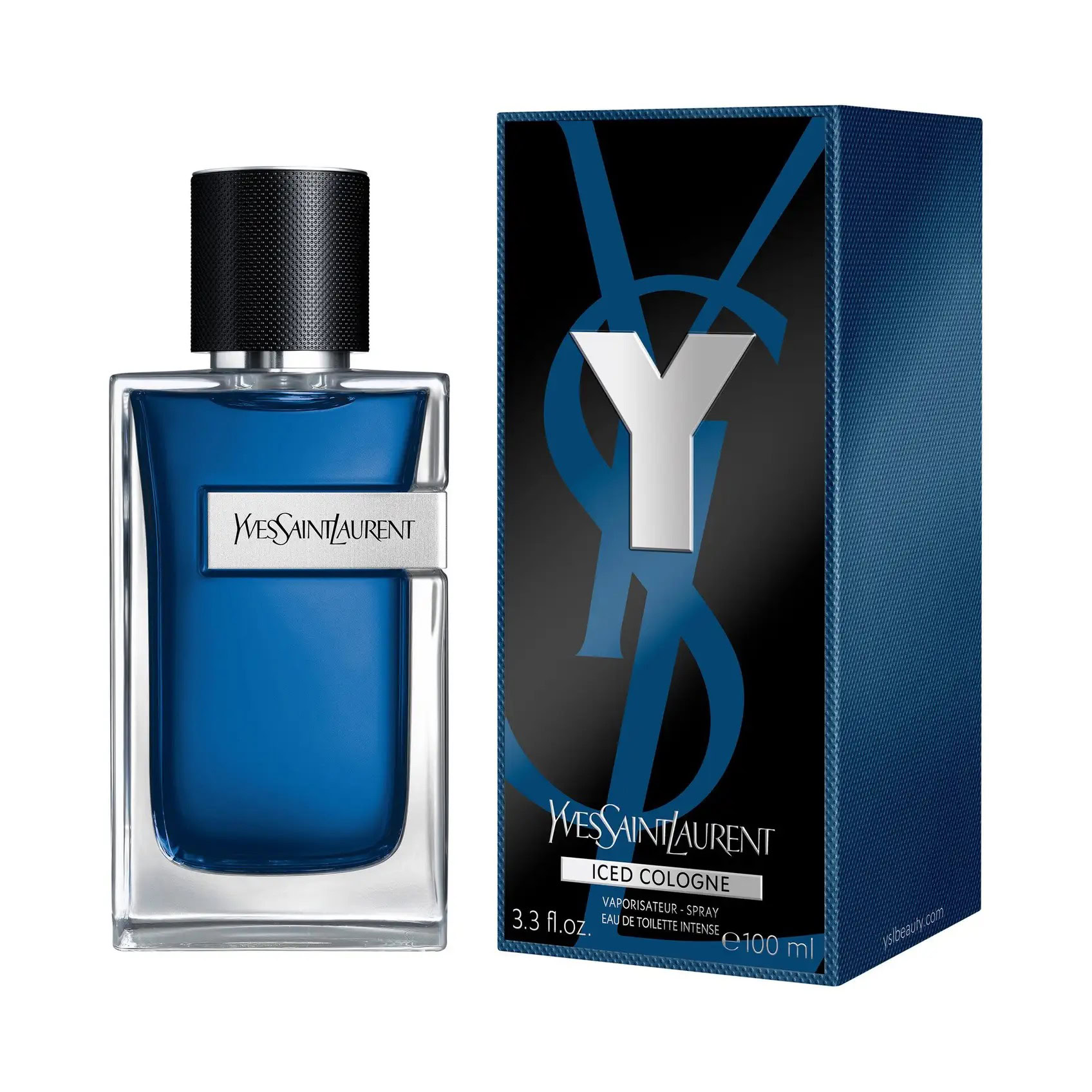Yves Saint Laurent Y Iced Cologne Intense - The Power of Cool Intensity ...