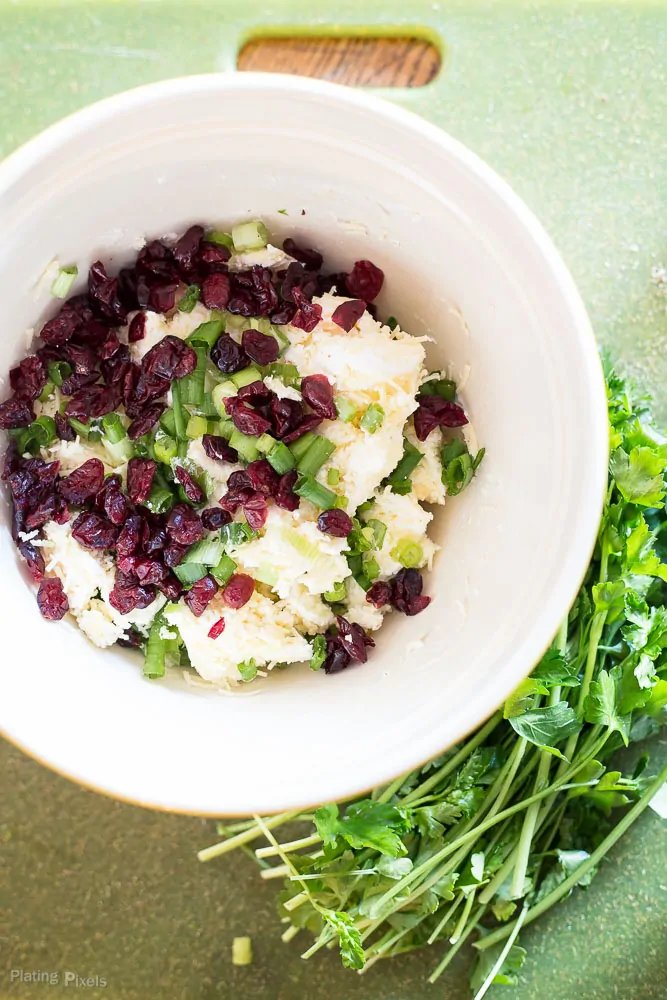 Craisins White Cheddar Cheese Ball - Plating Pixels