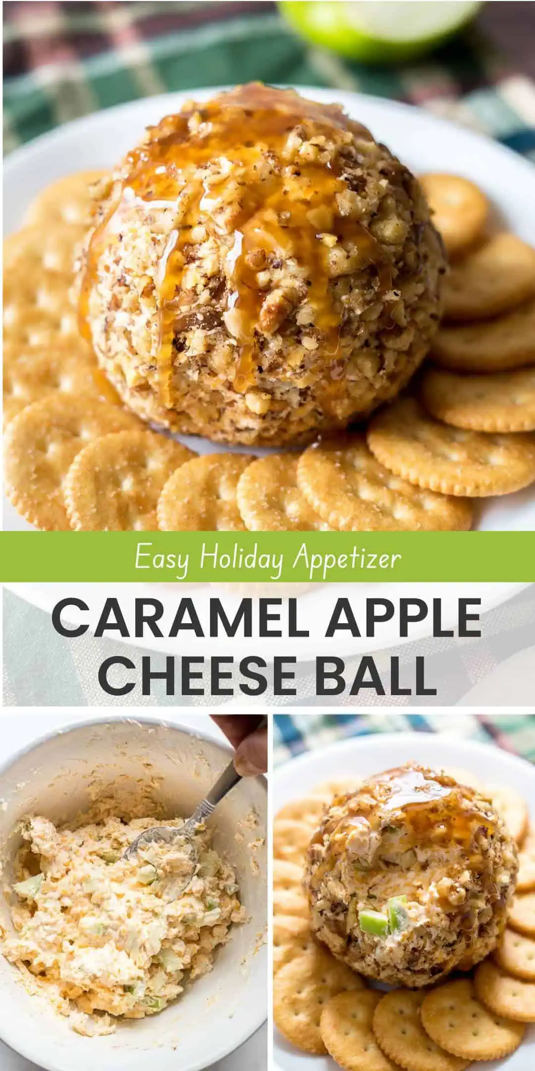 Caramel Apple Cheese Ball Recipe - Plating Pixels