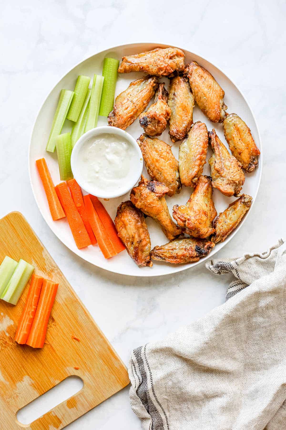 Air Fryer Chicken Wings | Easy and Super Crispy- Plating Pixels
