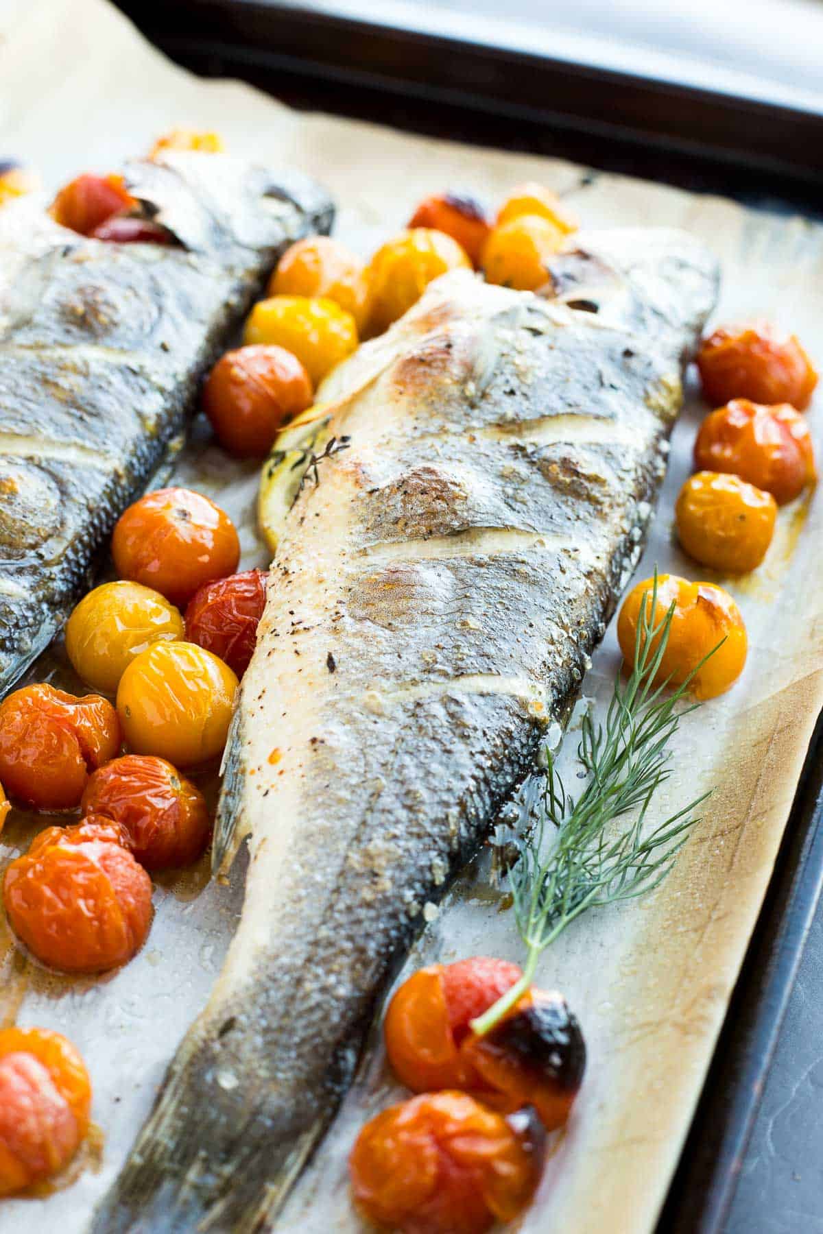 Baked Rainbow Trout - Plating Pixels