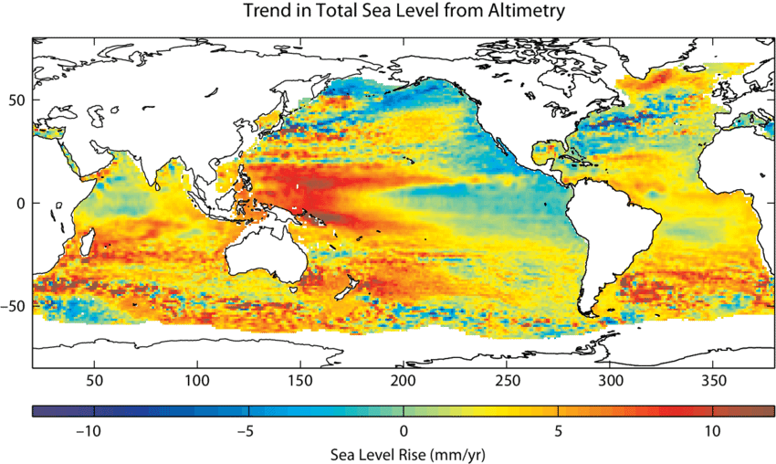 Sea Level Rise Statistics By Causes, Regions, Future and Impacts