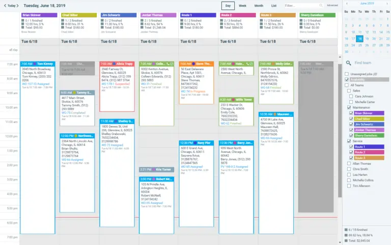 Job Scheduling Tools & Solutions | ServiceBridge Features