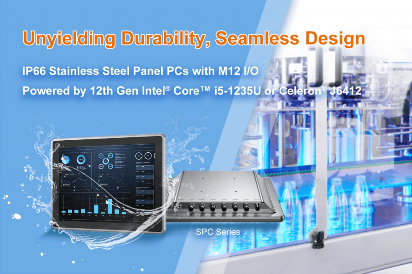 Stainless Steel Panel PC – Waterproof for Industrial Use