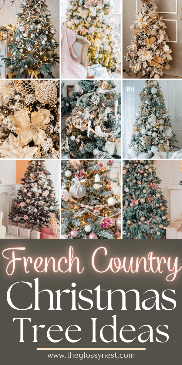 French Country Christmas Tree Ideas For A Simple, Stunning Holiday