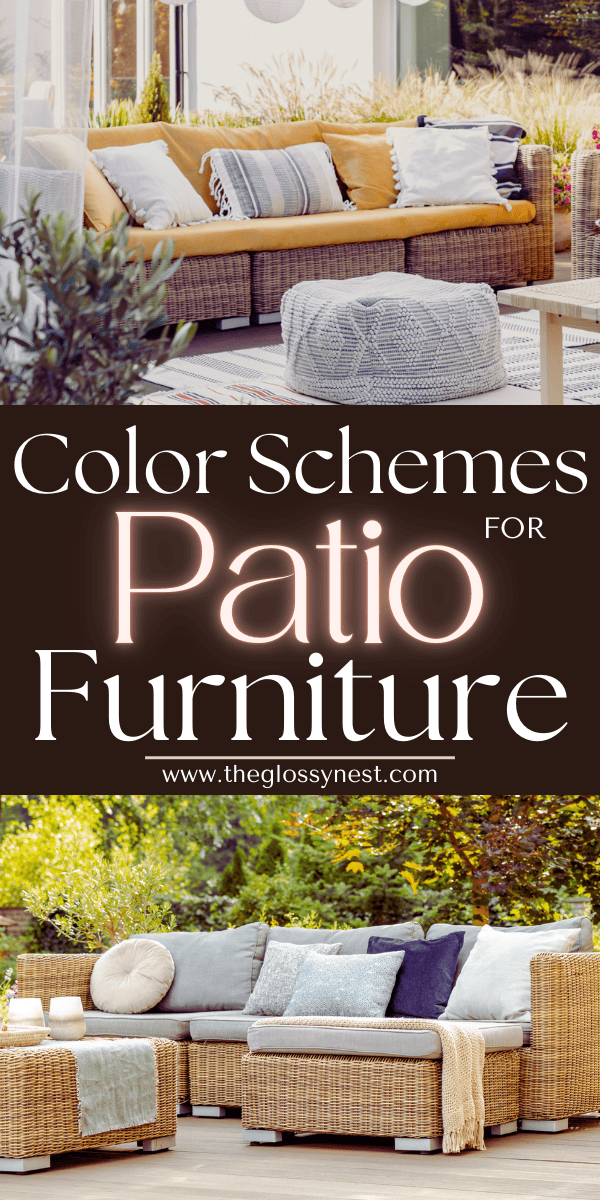 The Best Patio Furniture Color Schemes For Your Backyard Oasis