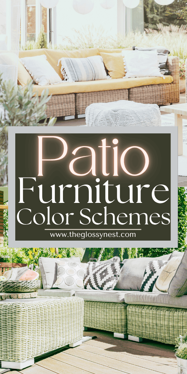 The Best Patio Furniture Color Schemes For Your Backyard Oasis