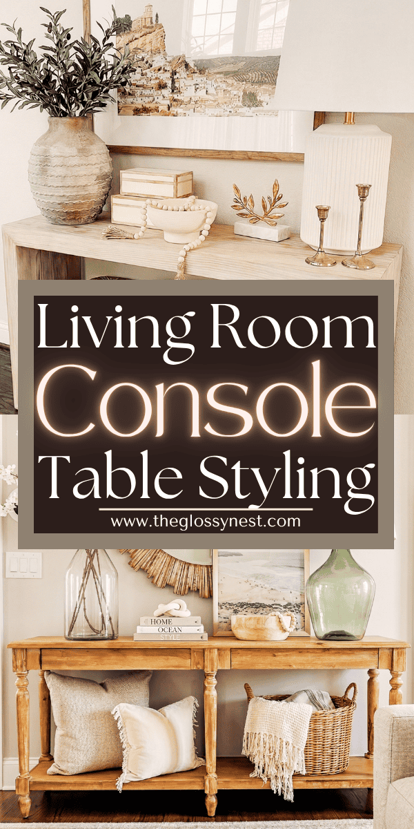 Living Room Console Table Decor Made Easy With These Popular Ideas