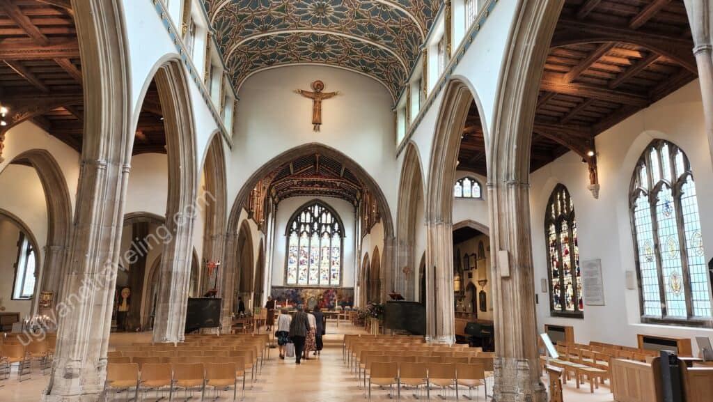 Chelmsford Cathedral in the city of Chelmsford, Essex, United Kingdom