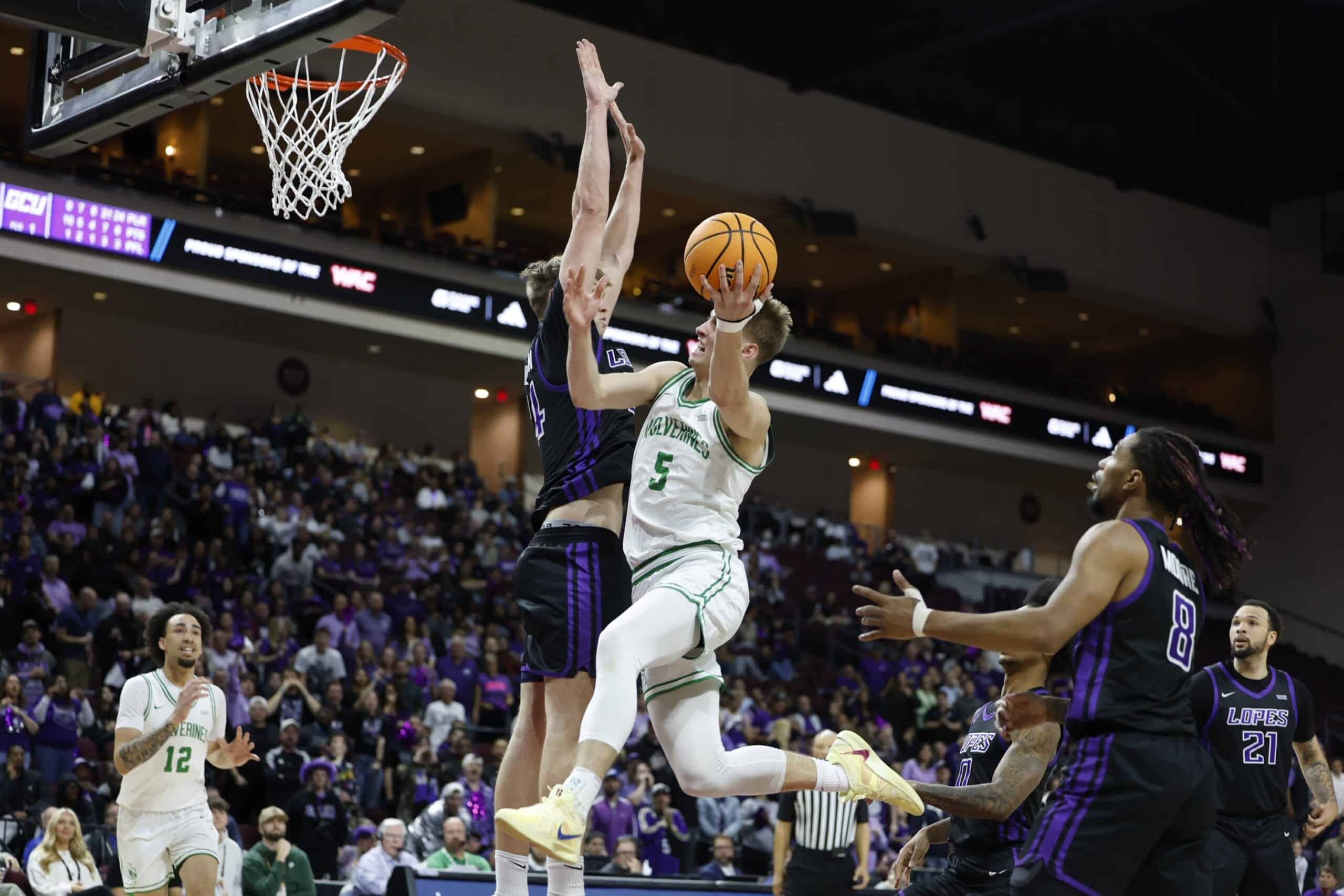 Utah Valley's efforts come up short, falling to GCU, 89-82 in WAC ...