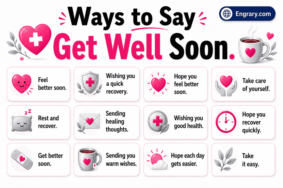 80 Get Well Soon Messages for Comfort and Recovery • Engrary