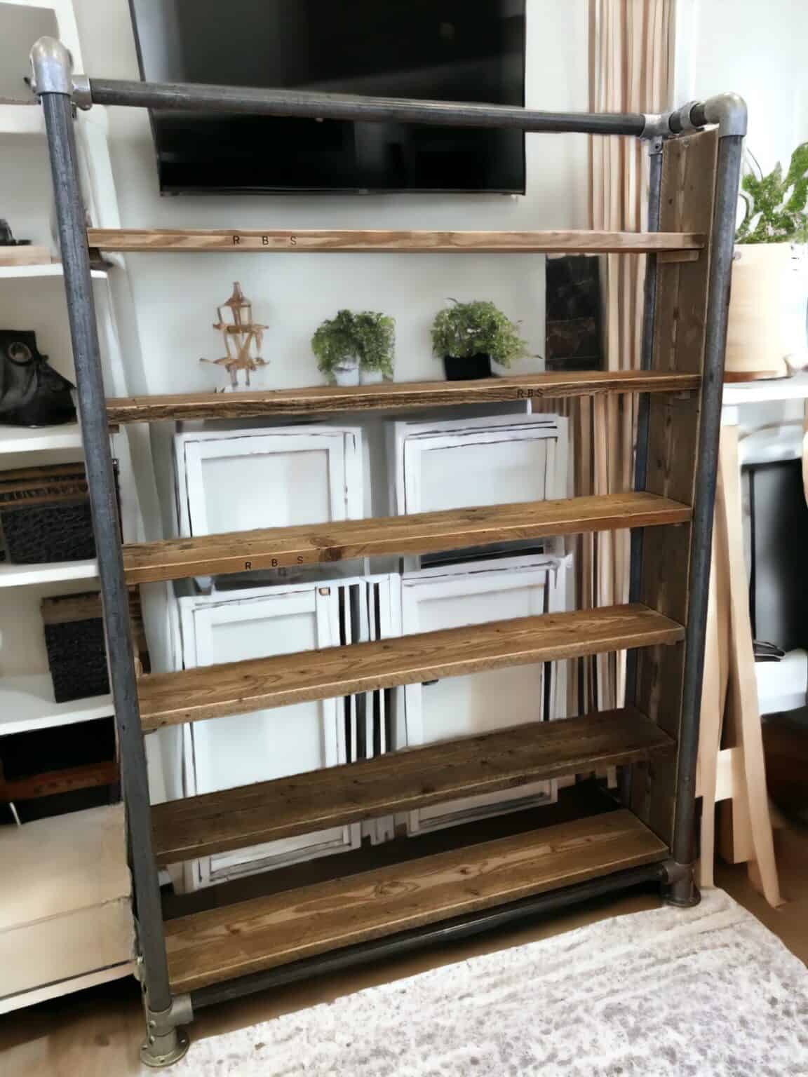 Industrial Shelving Unit | THE ROSS - Robert Rose Carpentry