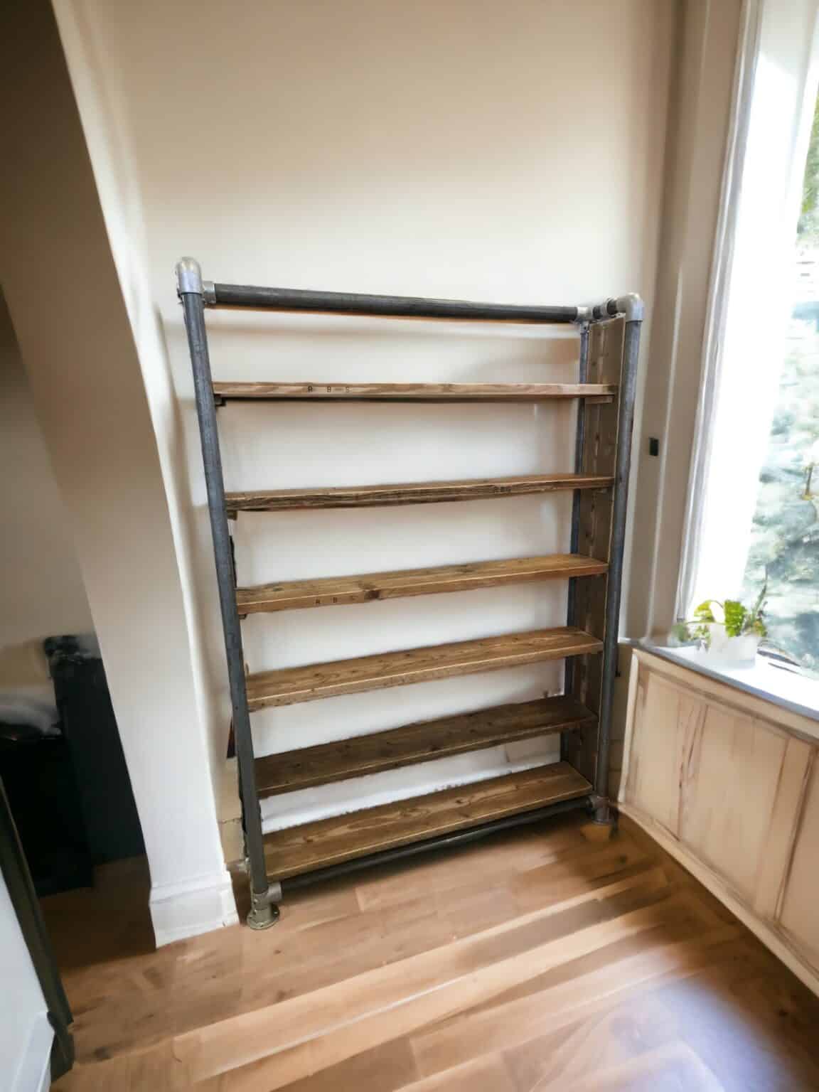 Industrial Shelving Unit | THE ROSS - Robert Rose Carpentry