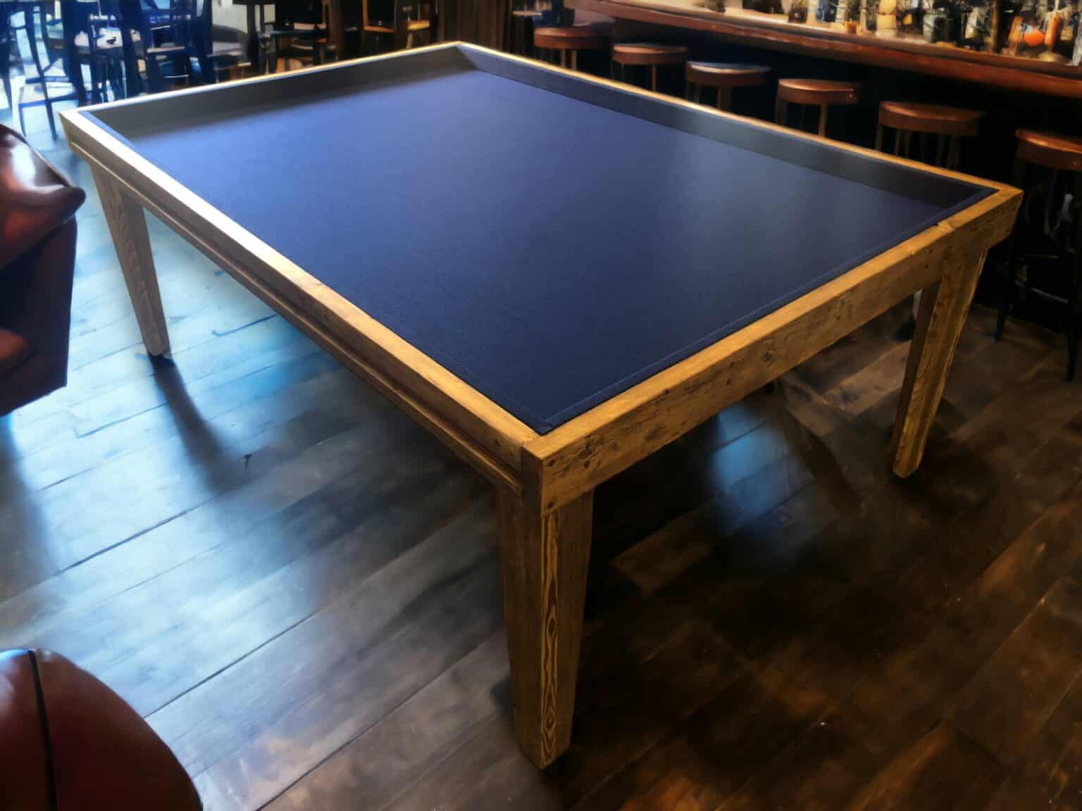 Large Gaming Table | THE BIG BLUE - Robert Rose Carpentry