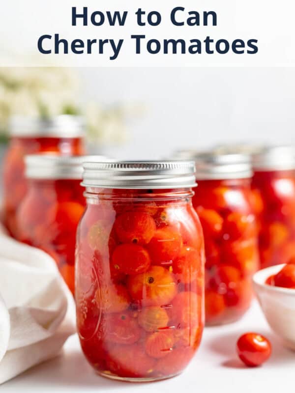 Canning Cherry Tomatoes - The Frugal Farm Wife