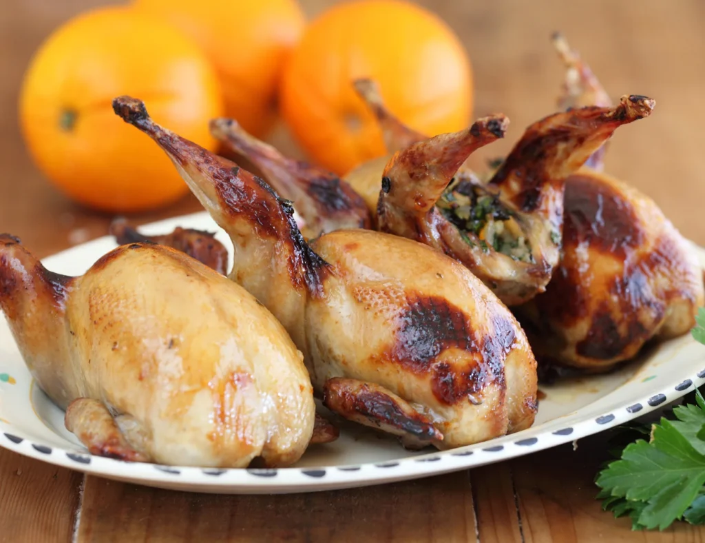 Temps de cuisson caille au four : guide précis pour une volaille tendre