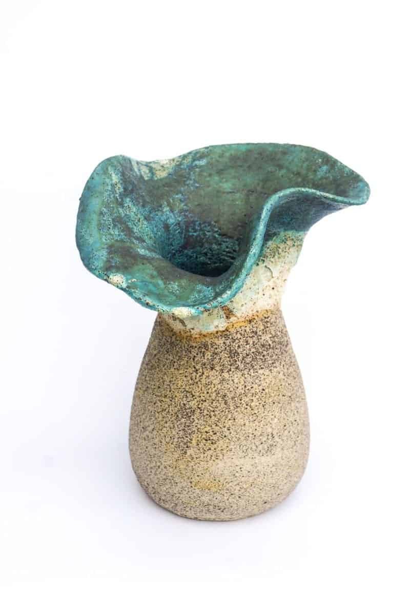 Ocean Wave Ceramic Vase | Coastal Art | Marine Designs