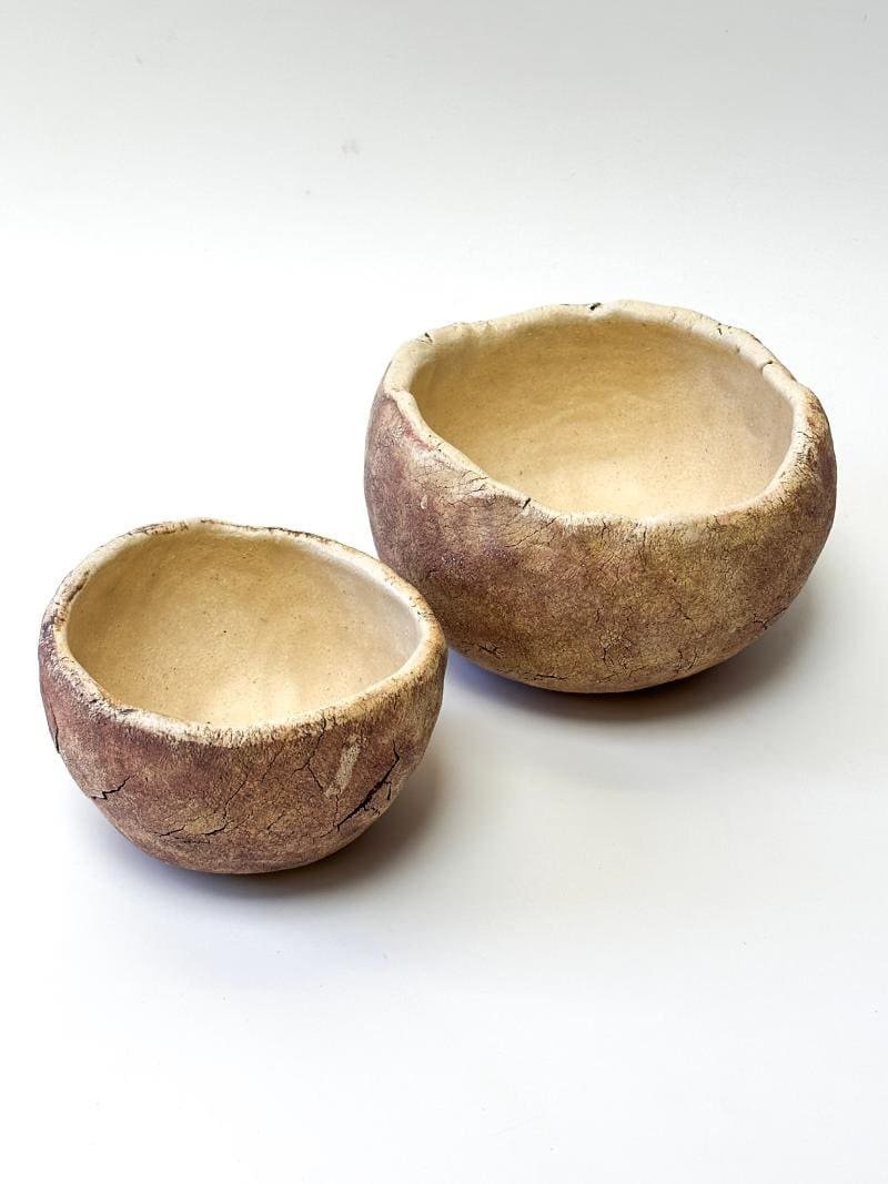 Natural Clay Bowls | Handmade Stoneware Ceramics