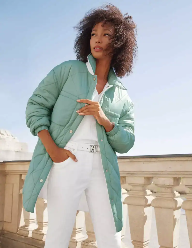 Comment porter la veste matelassée au printemps