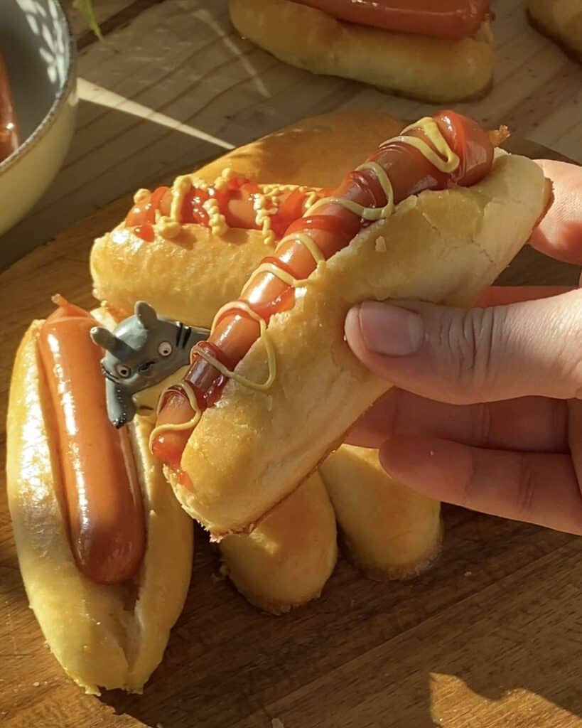 tiny hot dog buns